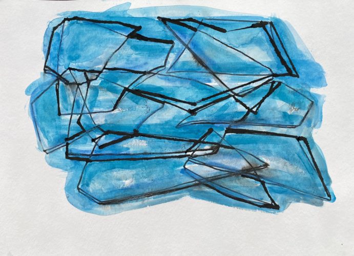 Broken Glass Painting - Art With Miss Linda