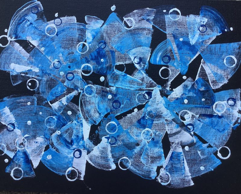 Abstract Painting with Unusual Tools - Art With Miss Linda