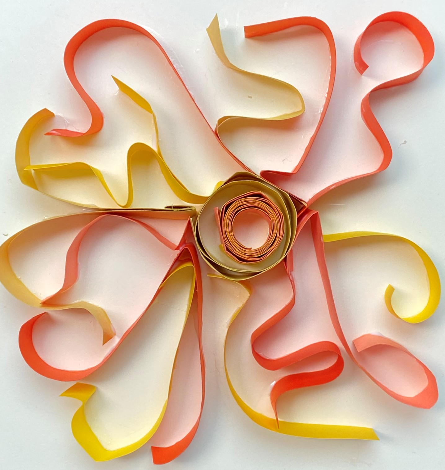 Paper Art Sun With Quilling Techniques - Art With Miss Linda