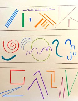 Line Drawing 1 Lesson – Foundations - Art With Miss Linda