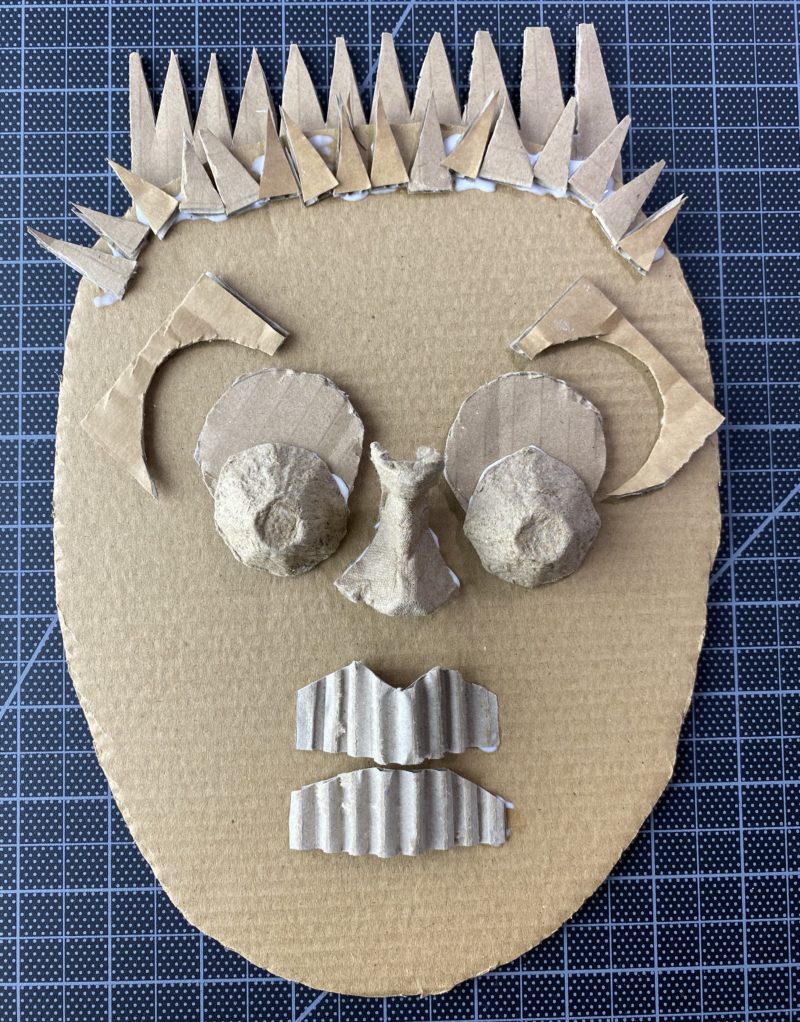 Folk Art Masks Paper Sculpture Lesson – Module 3 - Art With Miss Linda
