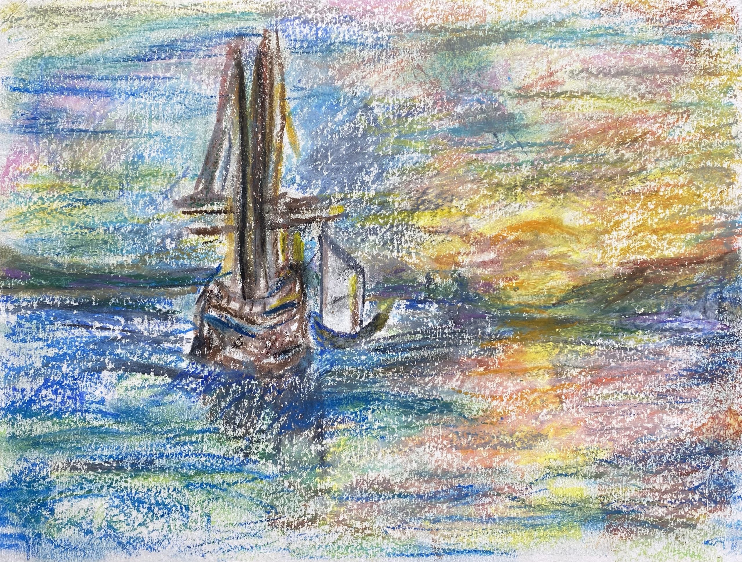 oil pastels - Art With Miss Linda